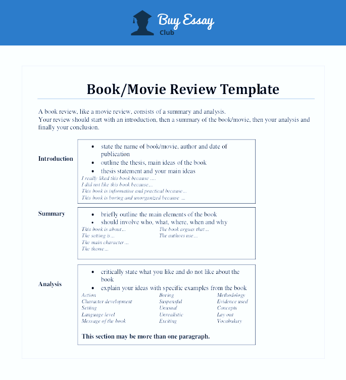 How To Write A Movie Review Top Recommendations And Instructions